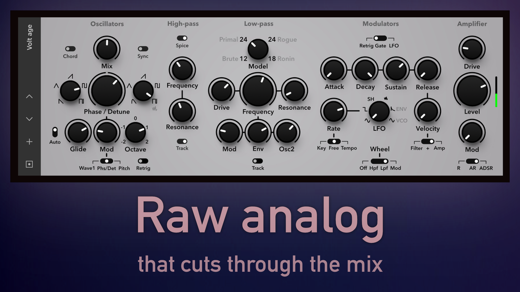 Dagger synth for iPhone - Download