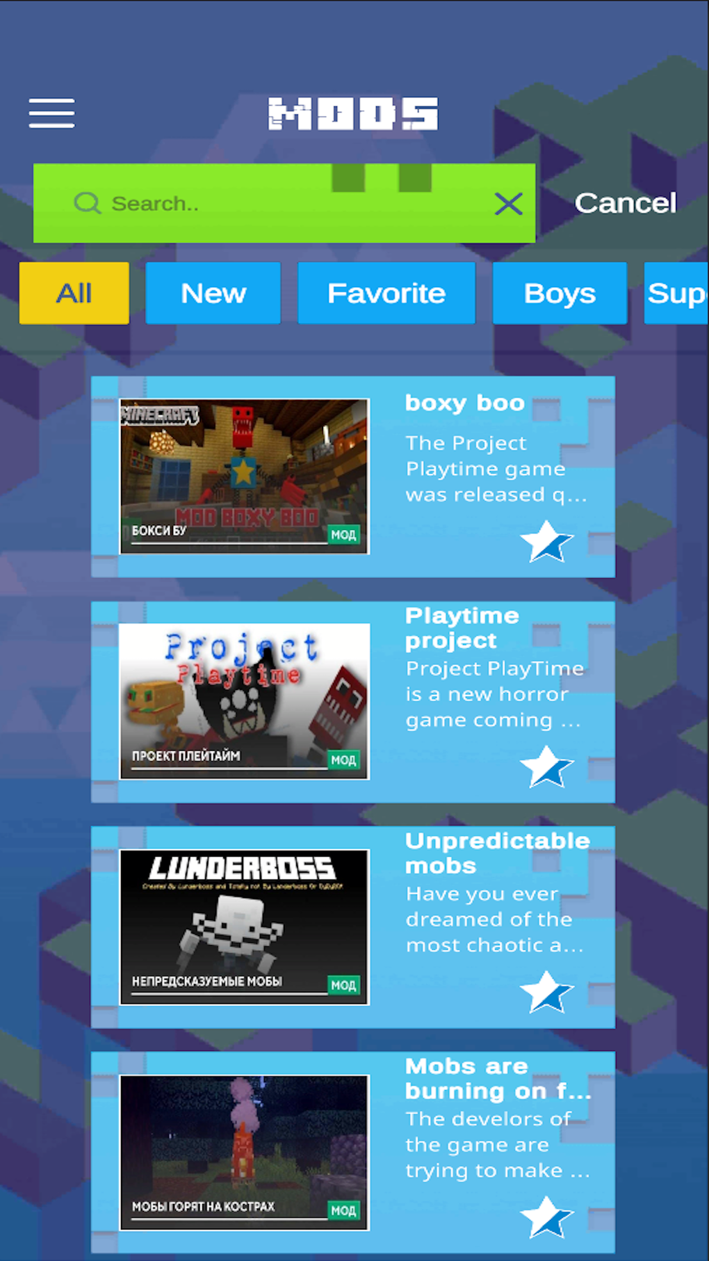 iPhone 용 Boxy Boo Mods for Minecraft - 다운로드