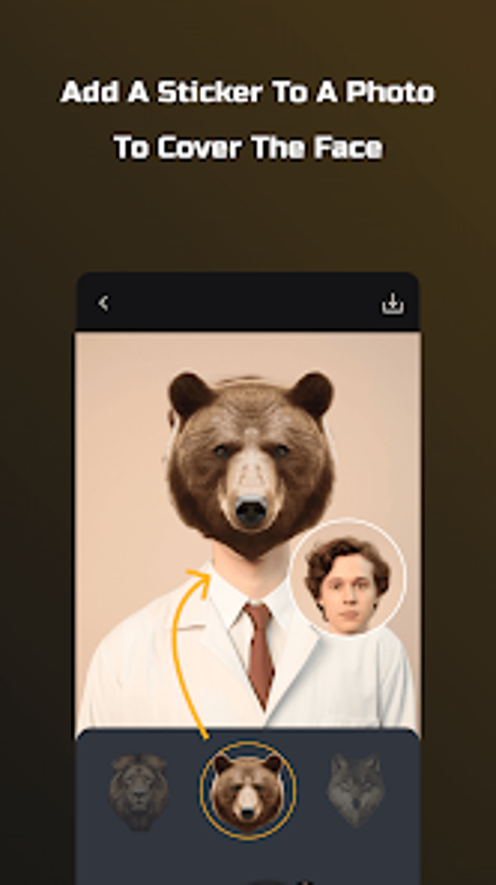 Funny Monster Face - stickers para Android - Descargar