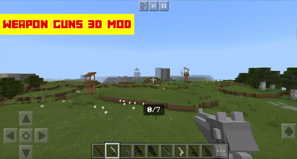 weapon 3d guns for Minecraft for Android - Download