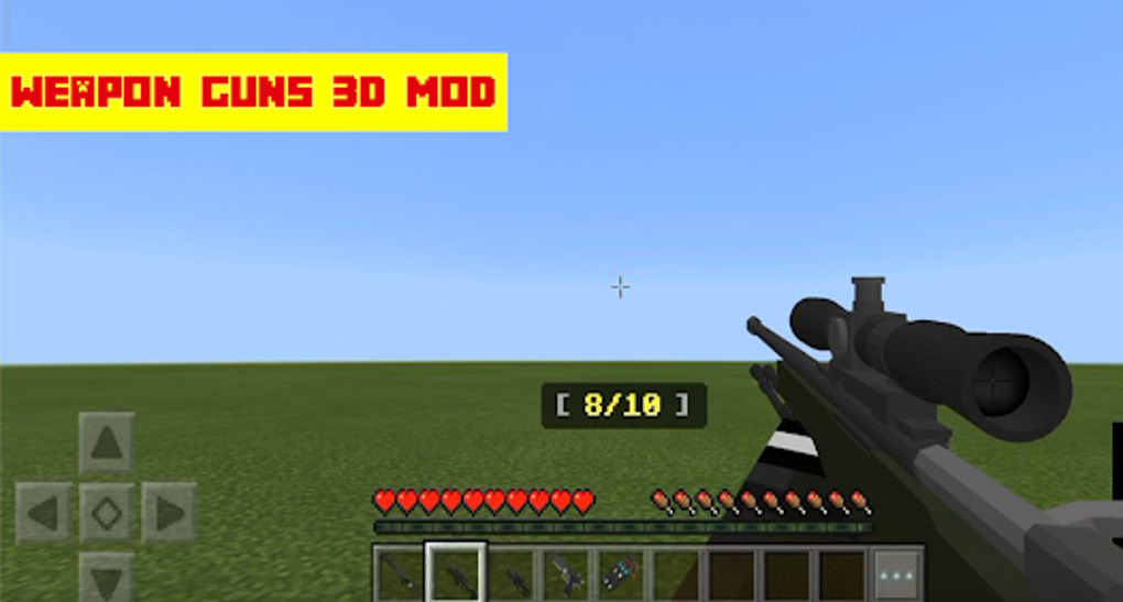 weapon 3d guns for Minecraft para Android - Download