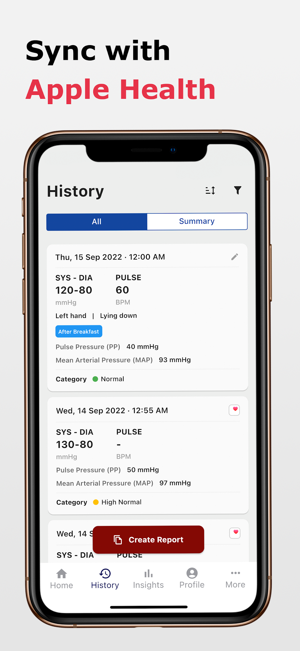 BP: Blood Pressure Tracker App for Android - Download