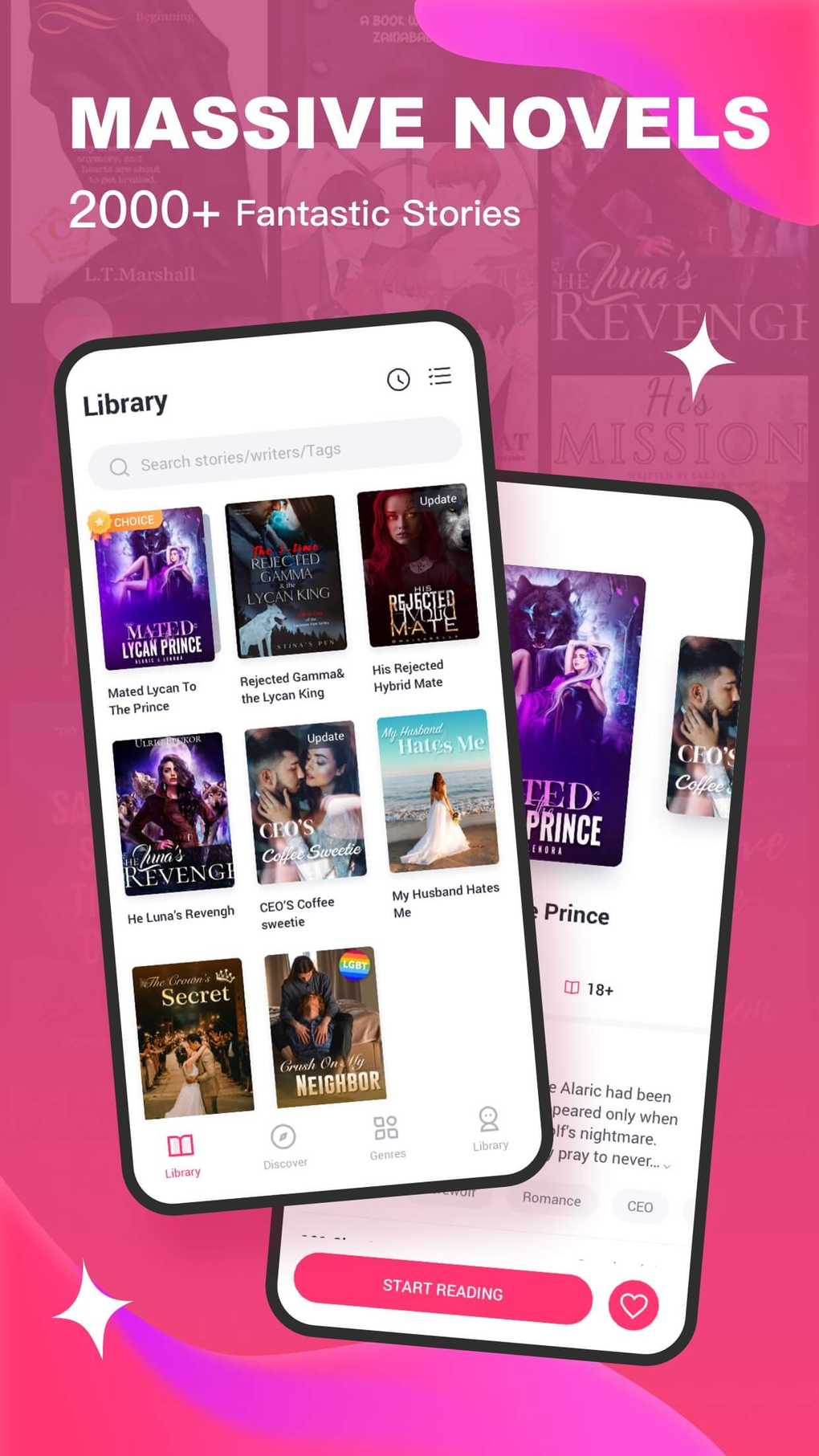 Magfic - Romantic Fiction for iPhone - Download