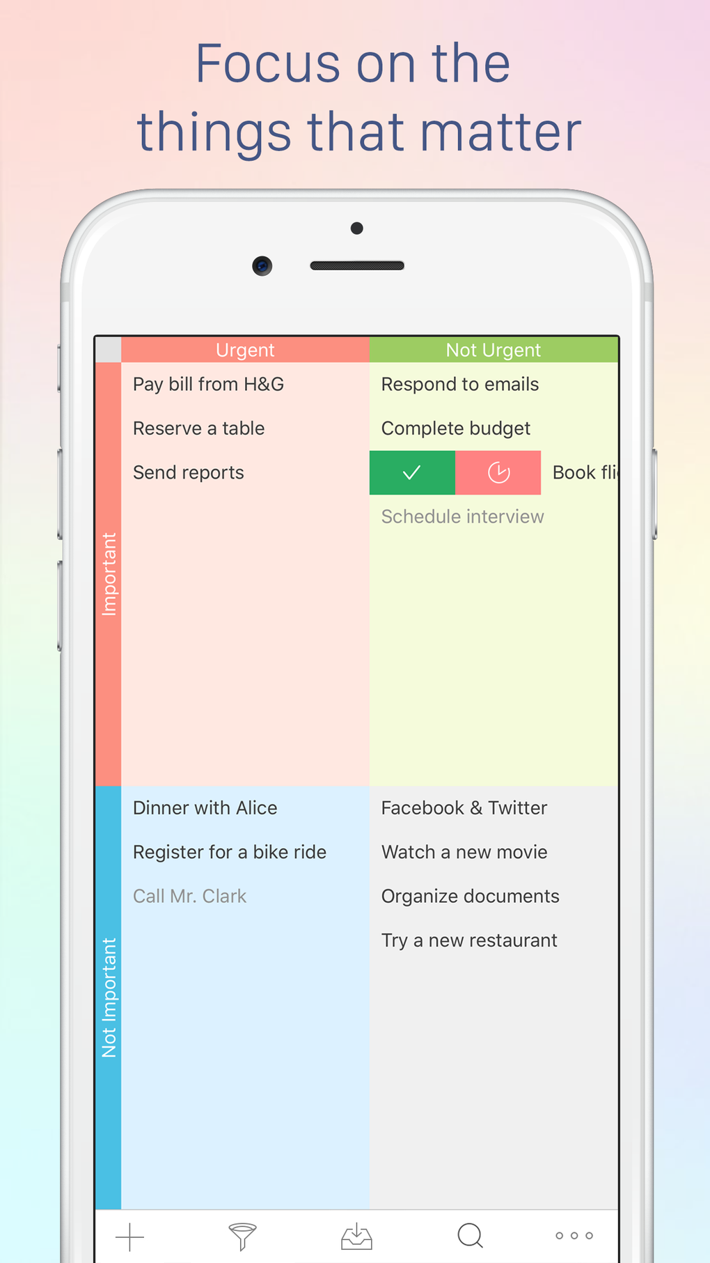 Focus Matrix Task Manager para iPhone - Descargar Focus Matrix Task Manager para iPhone - Descargar