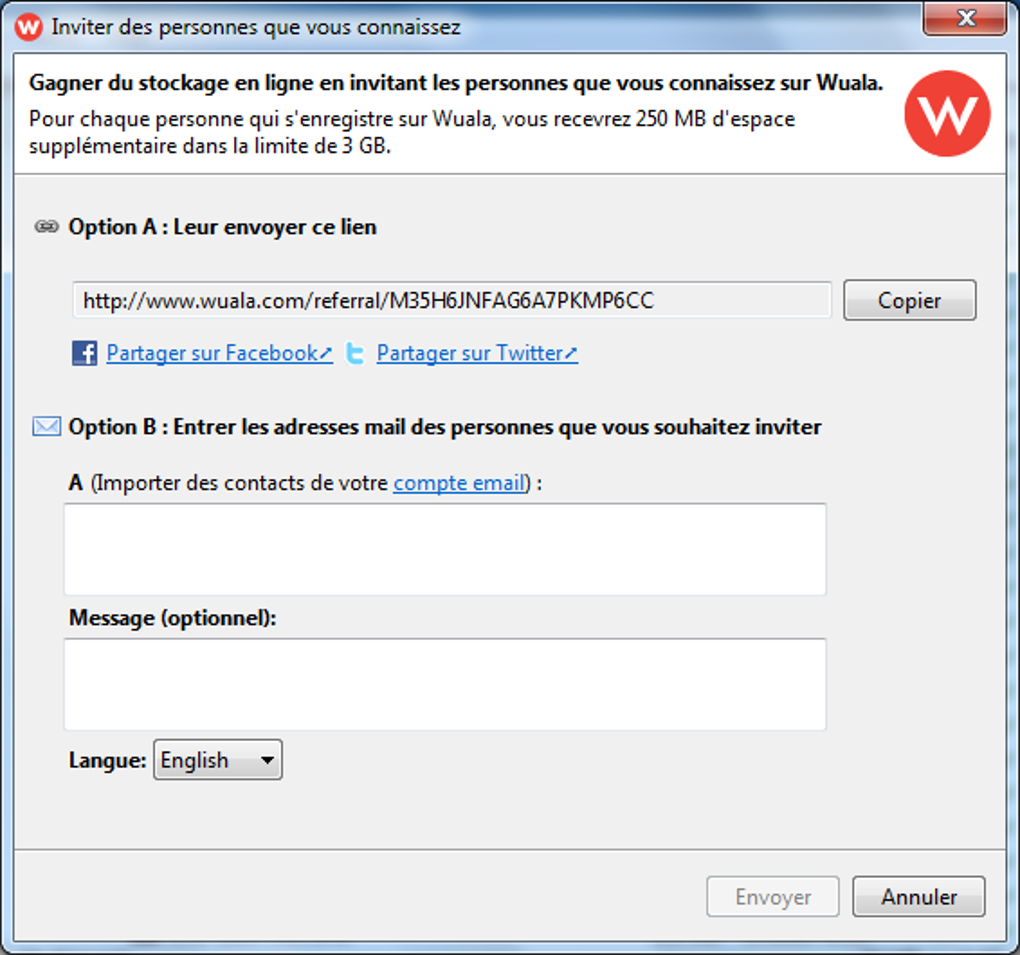 Wuala - Télécharger