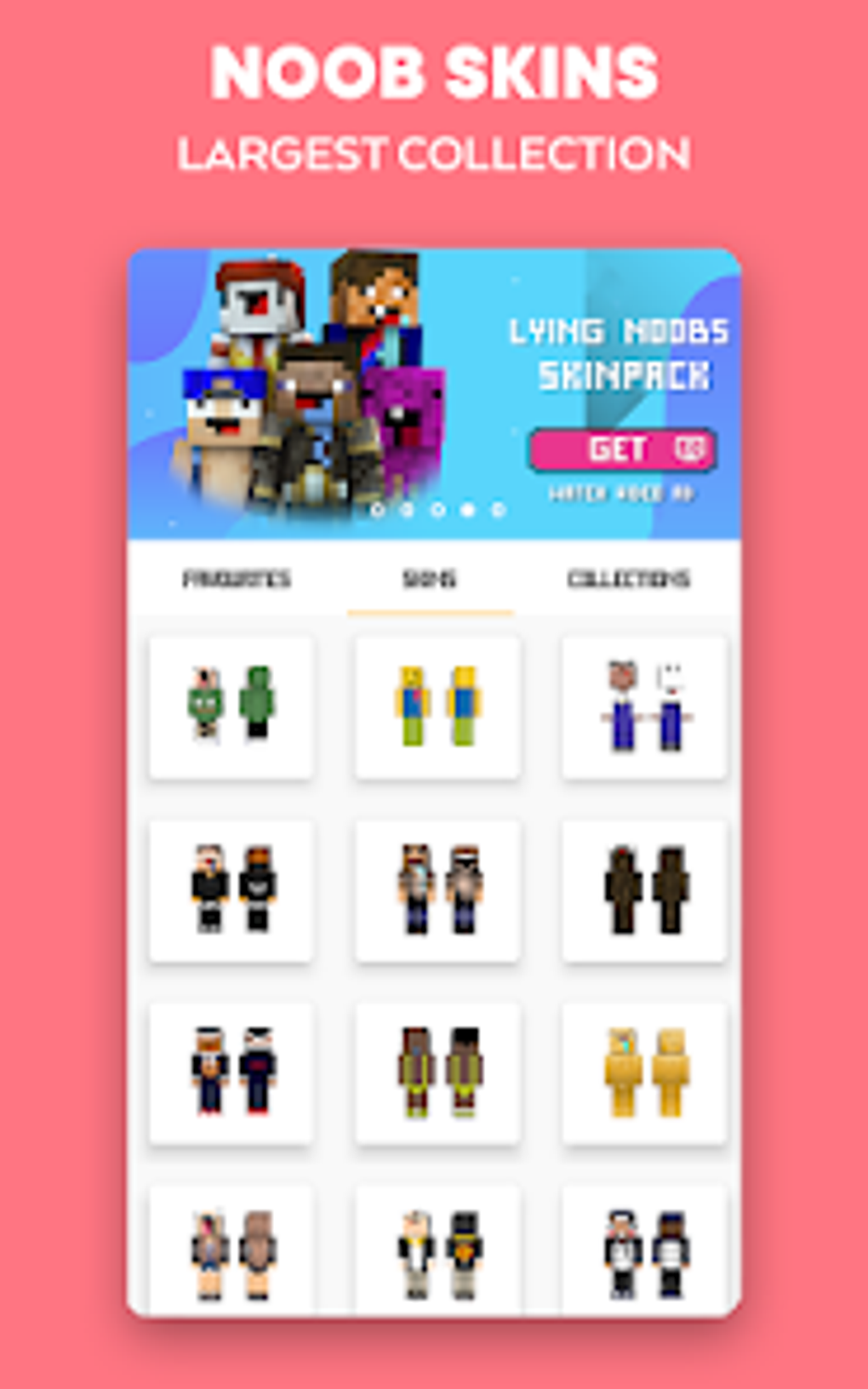 Noob Skins APK cho Android - Tải về