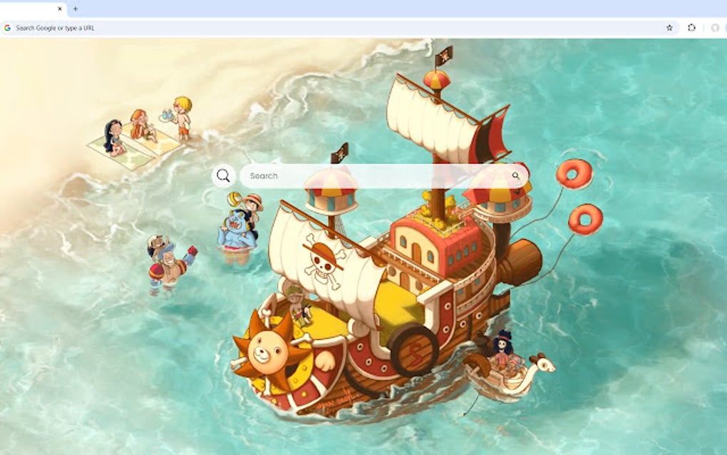 One Piece Live Wallpaper para Google Chrome - Extensión Descargar