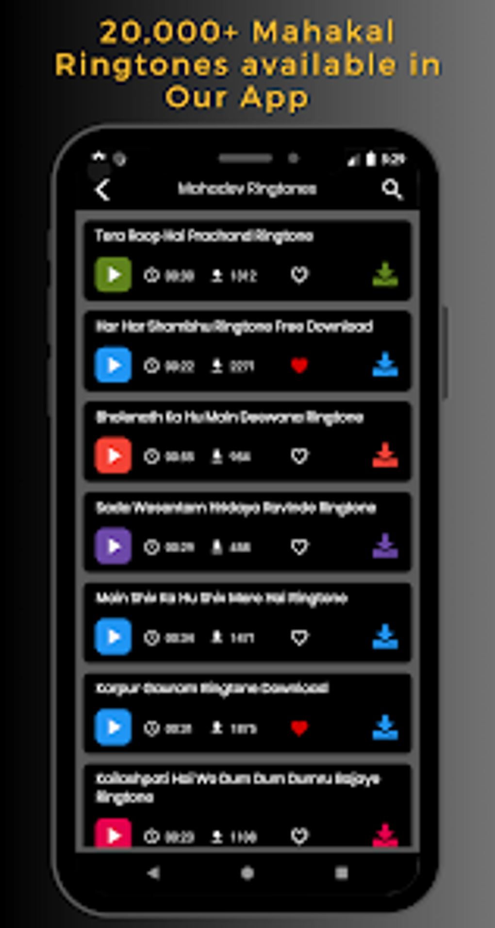 Mahadev - Mahakal Ringtones pour Android - Télécharger