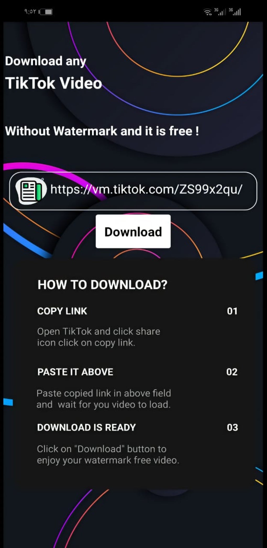 Tik Downloader for Android - Download