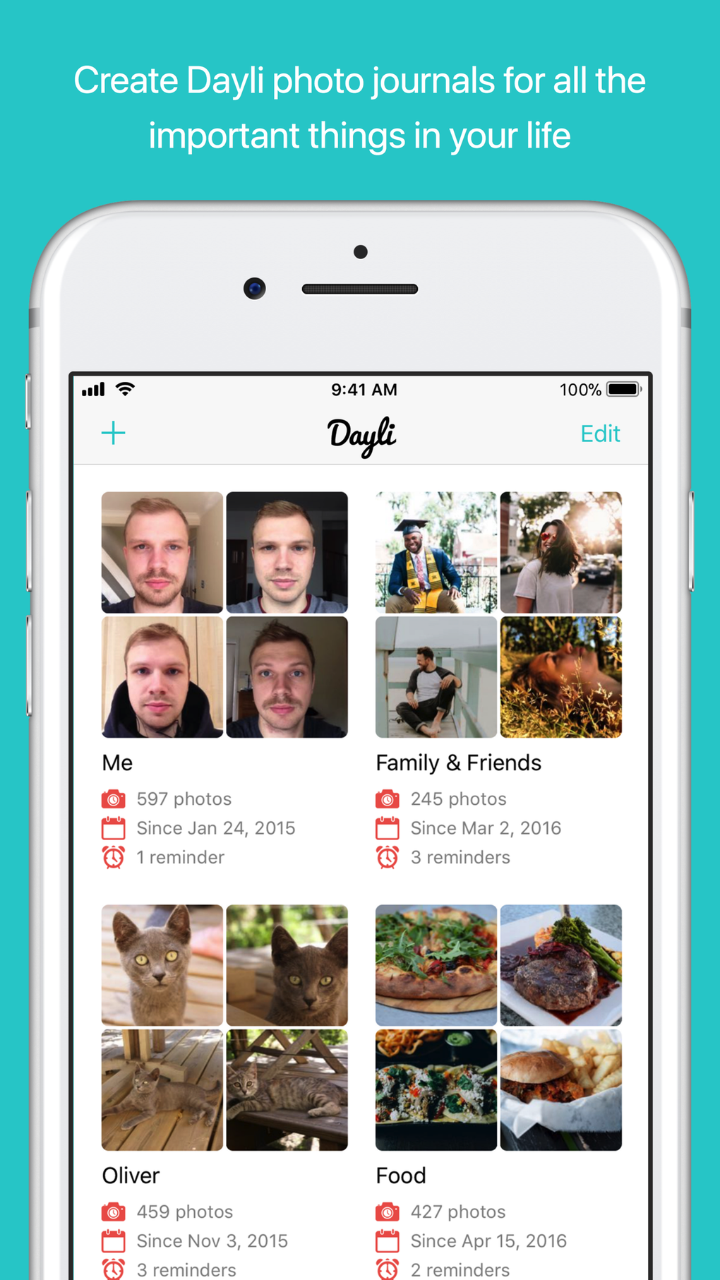 Dayli Everyday Photo Journal for iPhone - Download