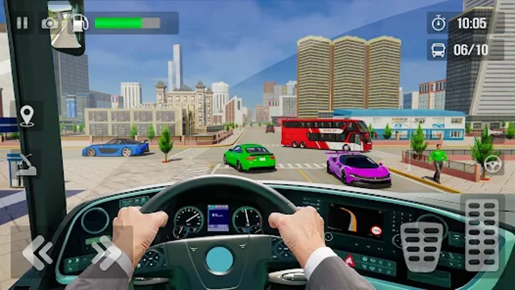 Android için Real City Bus Driving Games 3d - İndir