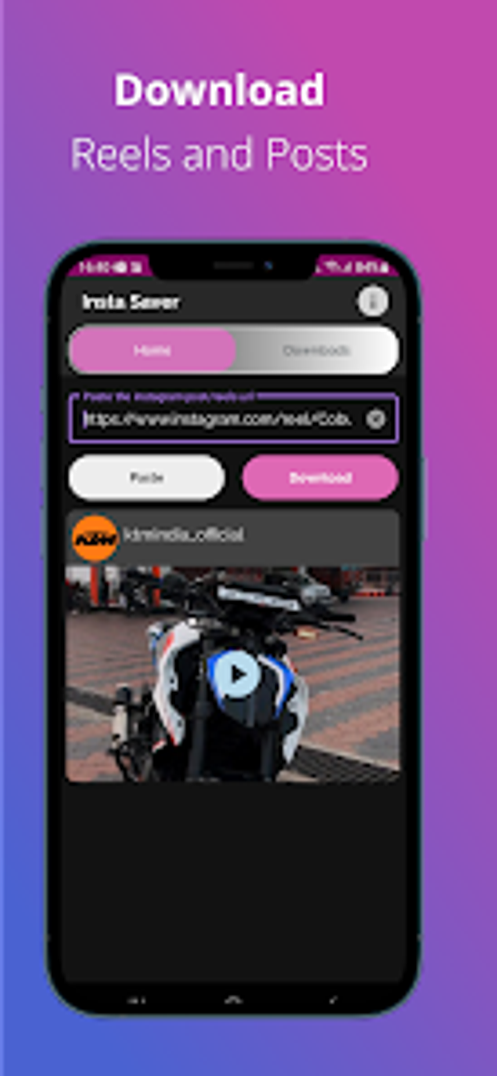 Reels Video Downloader for Ins para Android - Descargar