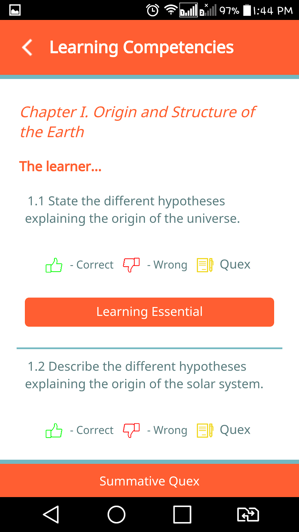 Earth and Life Science - QuexB APK for Android - Download