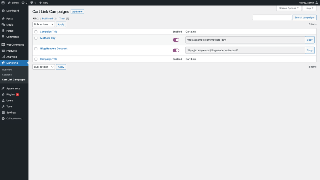 Custom Cart Link for WooCommerce for WordPress - Download Custom Cart Link for WooCommerce for WordPress - Download