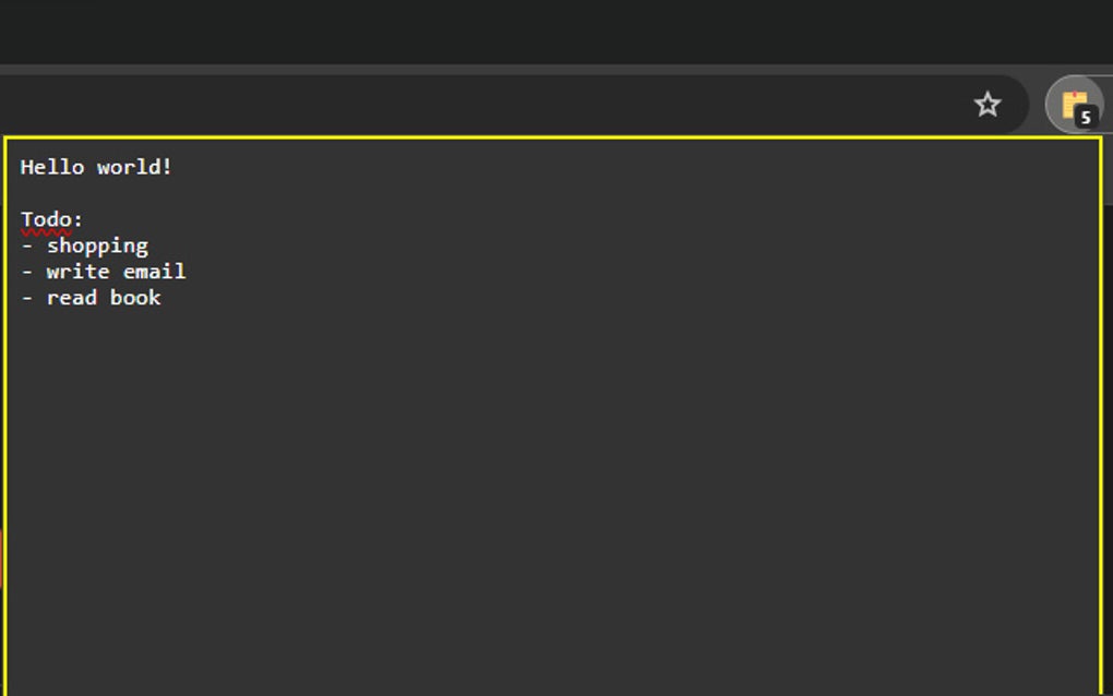 Quick note para Google Chrome - Extensión Descargar