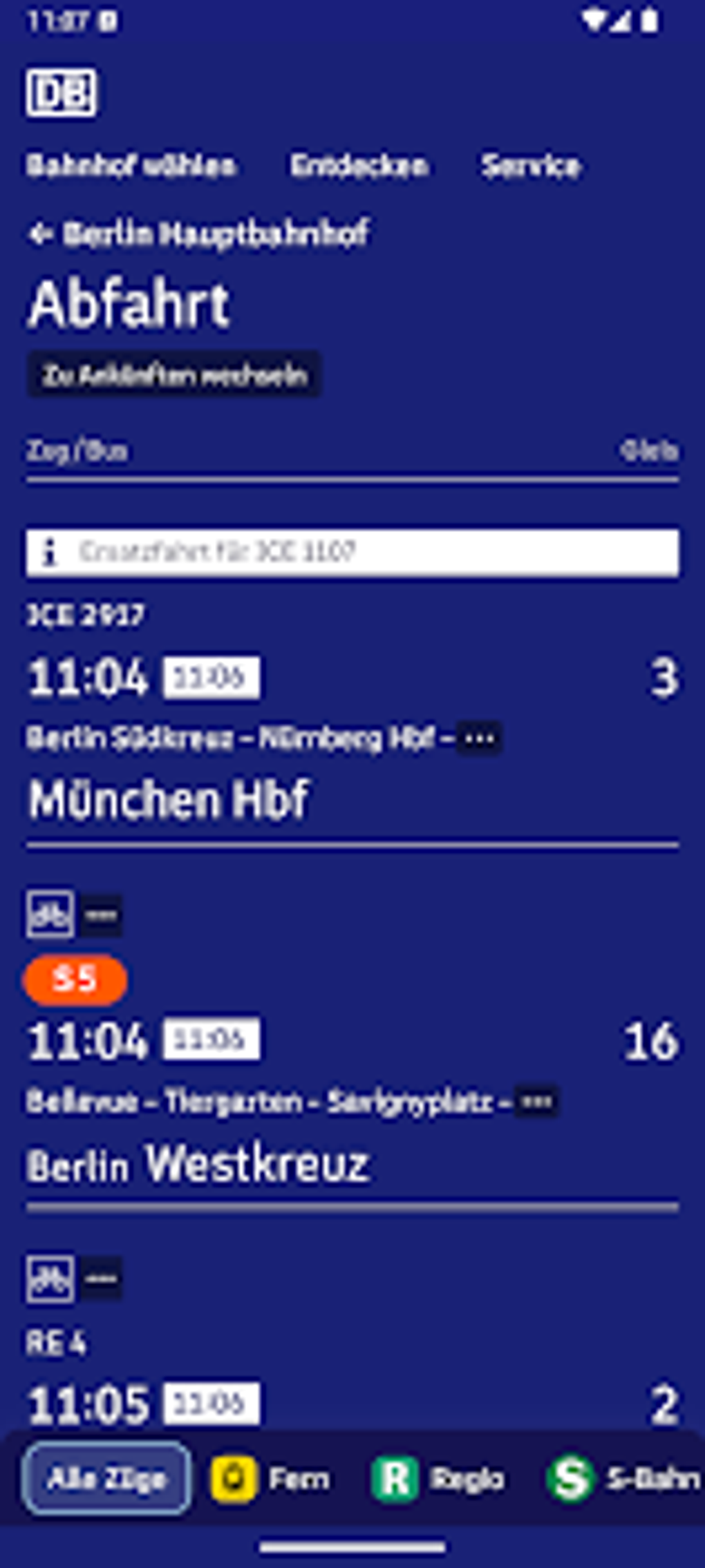 DB Bahnhof live Next per Android - Download