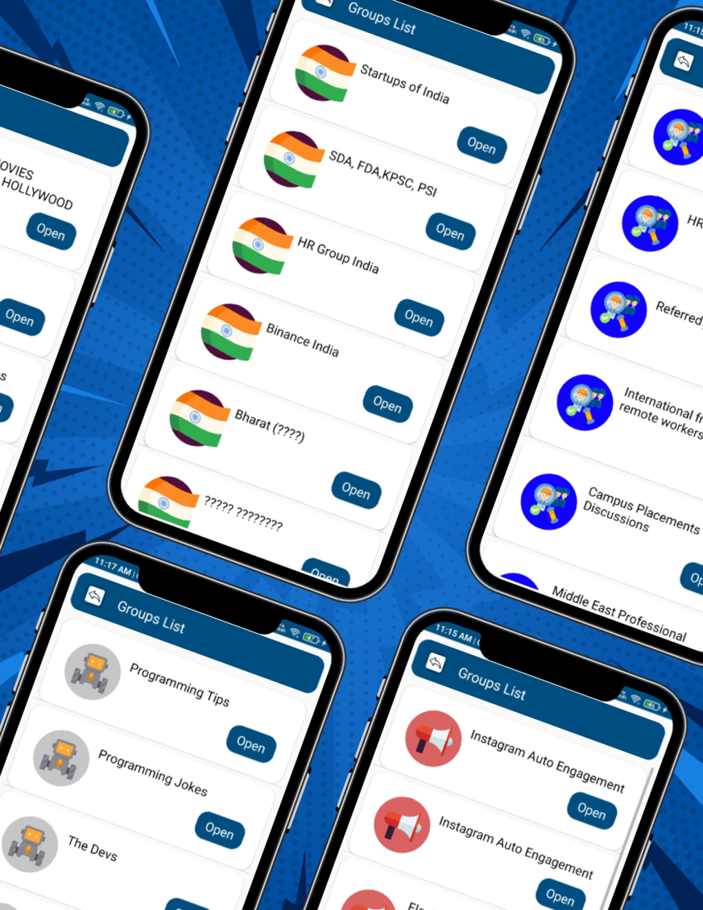 Telegram Group Links App for Android - Download