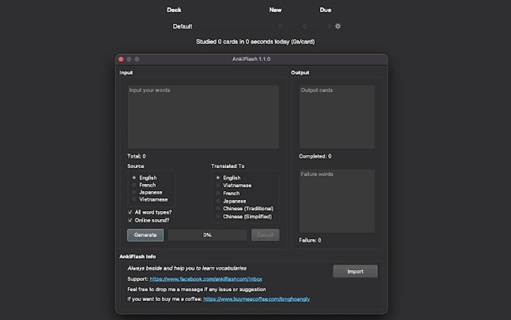 AnkiFlash Generator para Google Chrome - Extensión Descargar