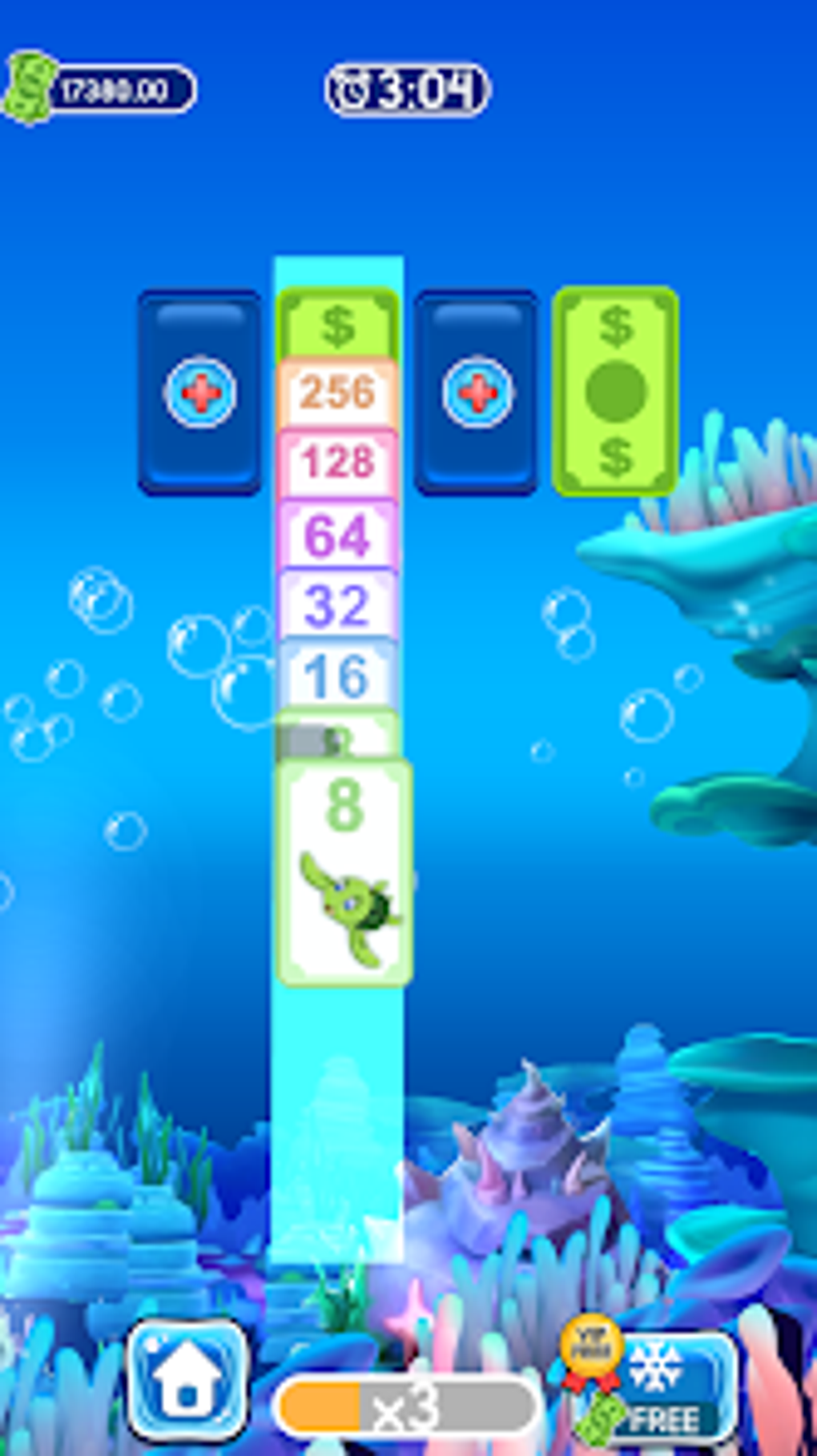 Ocean Merge Puzzle: 2048 Card for Android - Download