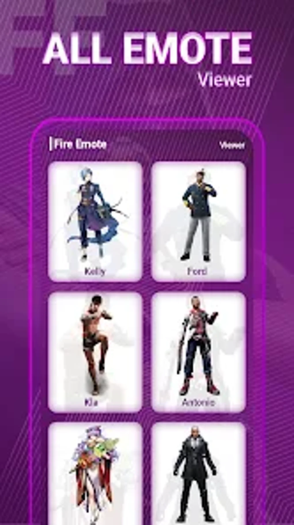 FF Emotes and Dance for Android - Download