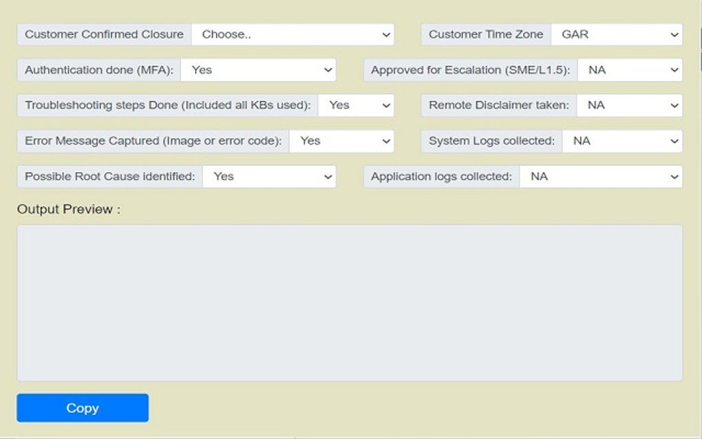 WorkNote Template for Google Chrome - Extension Download