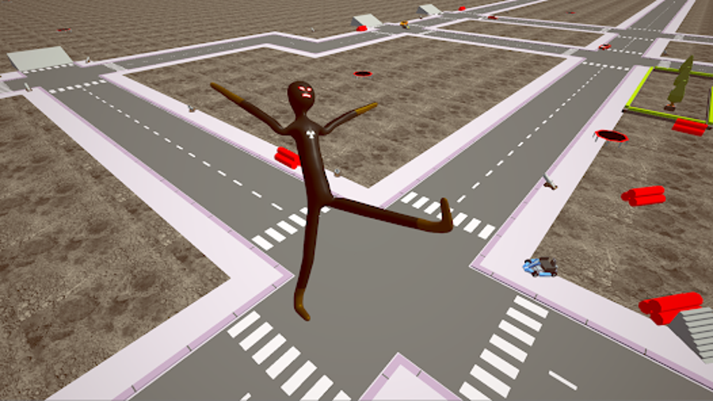 Space Stickman Dismount Simula for Android - Download