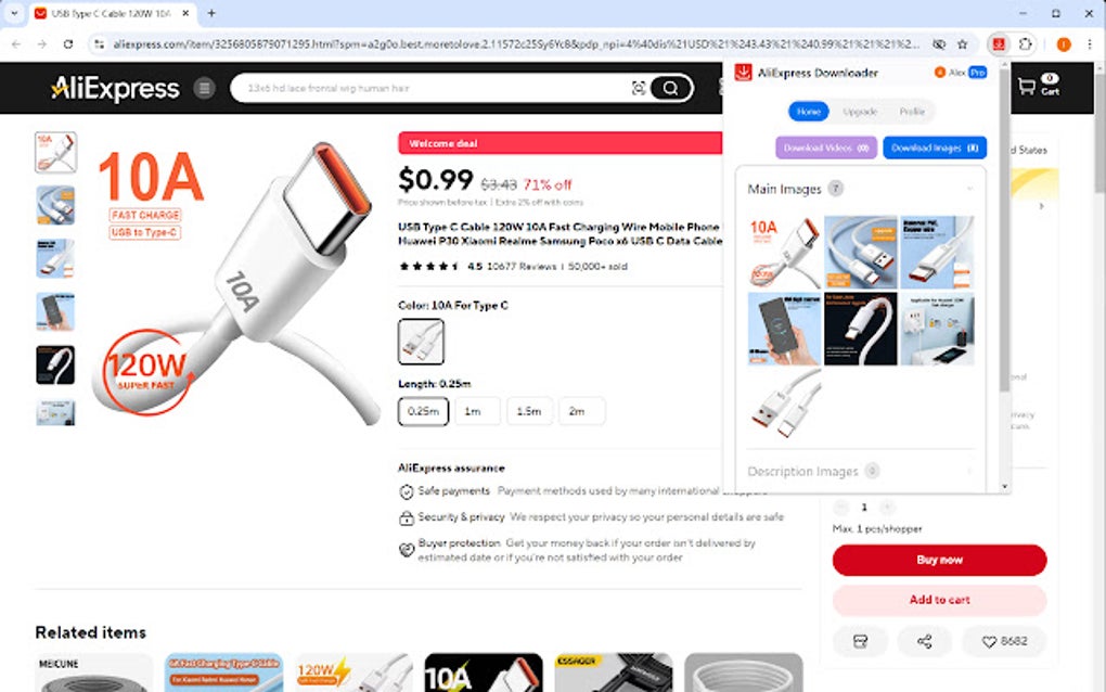 AliExpress Images Downloader for Google Chrome - Extension Download