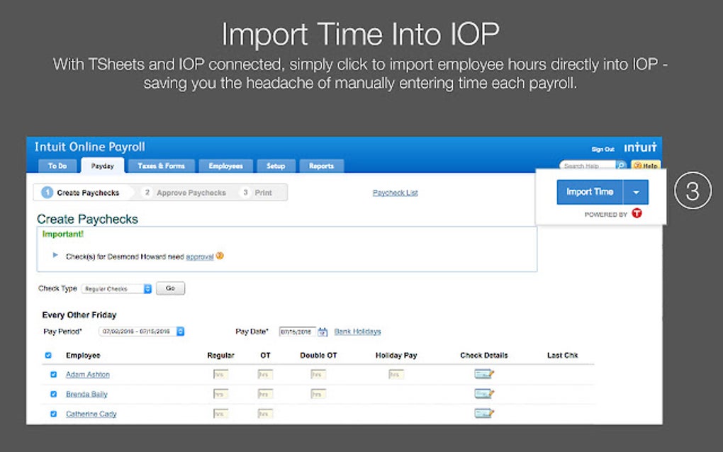 TSheets Extension for Intuit Online Payroll for Google Chrome ...