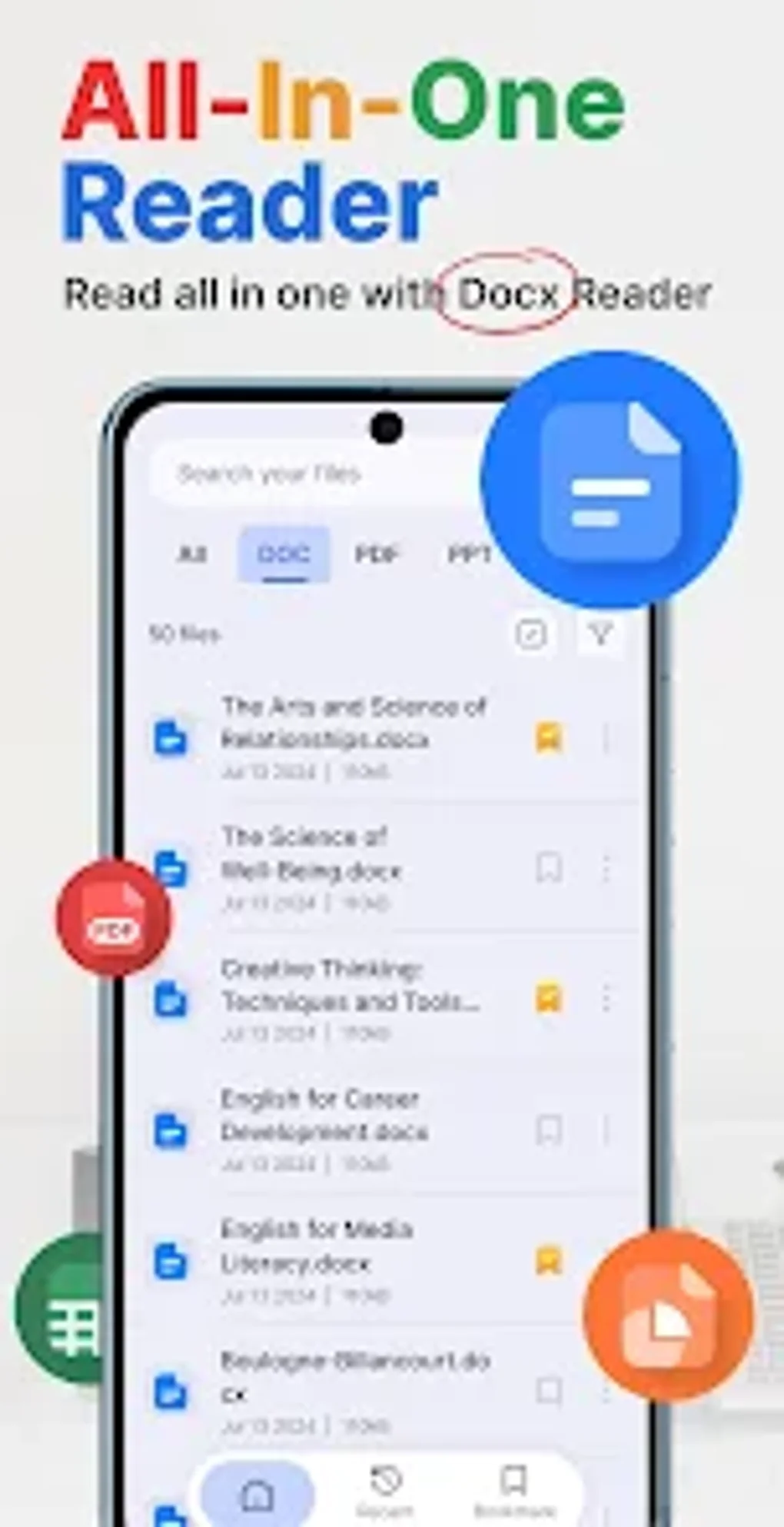 Docx Reader: PDF XLSX PPT for Android - Download Docx Reader: PDF XLSX PPT for Android - Download