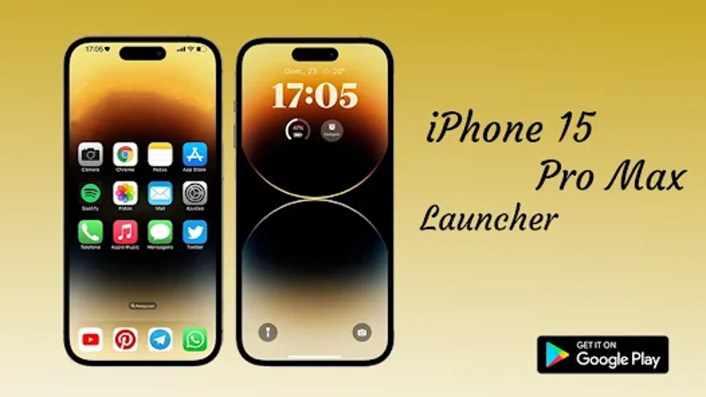 Android 용 iPhone 15 Pro Max Launcher - 다운로드