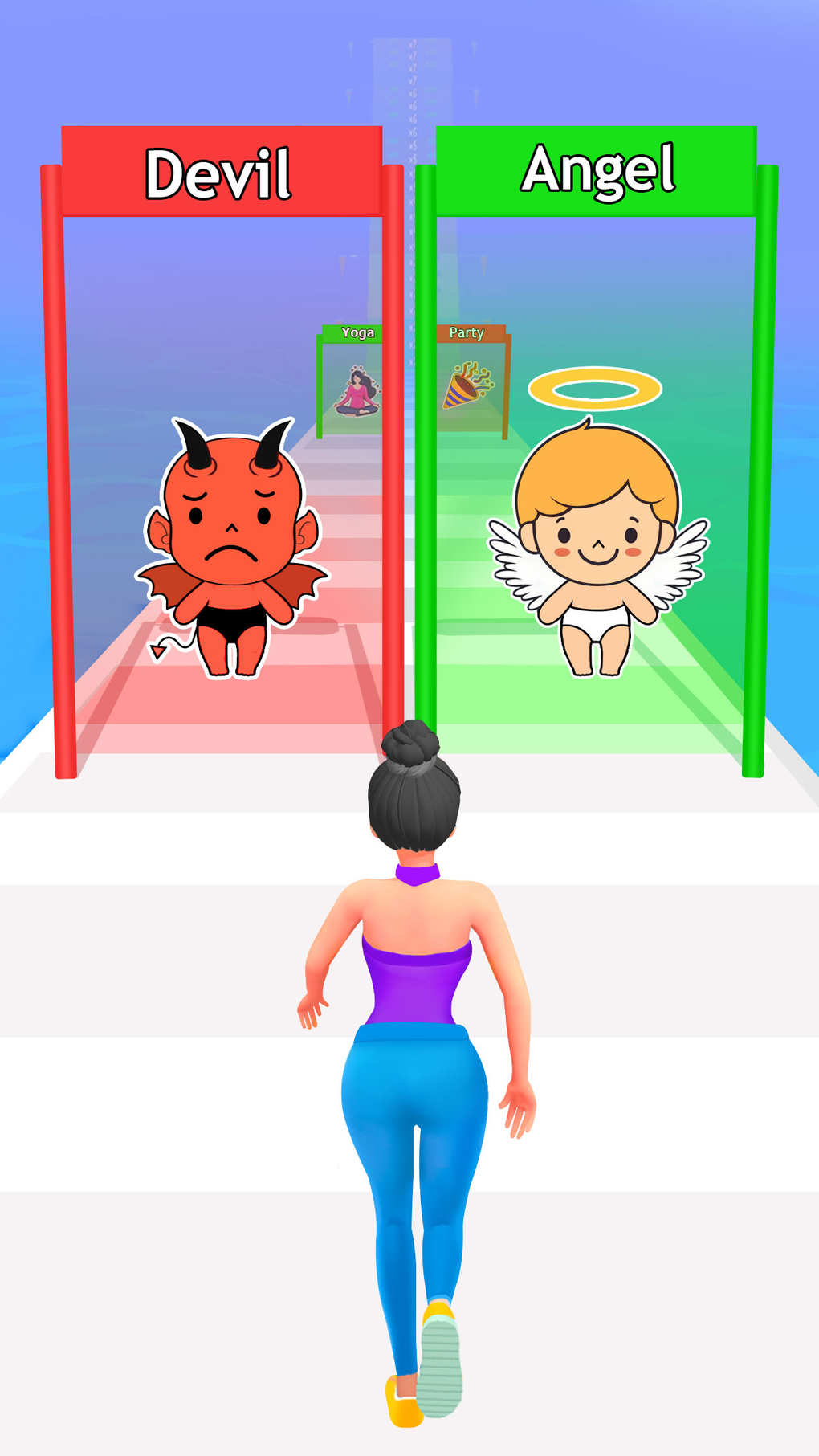 Good or Bad Moms Life Run 3D for iPhone - Download