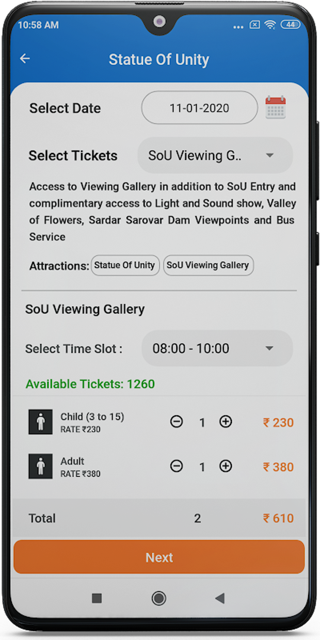 Statue Of Unity Tickets (Official) APK for Android - Download