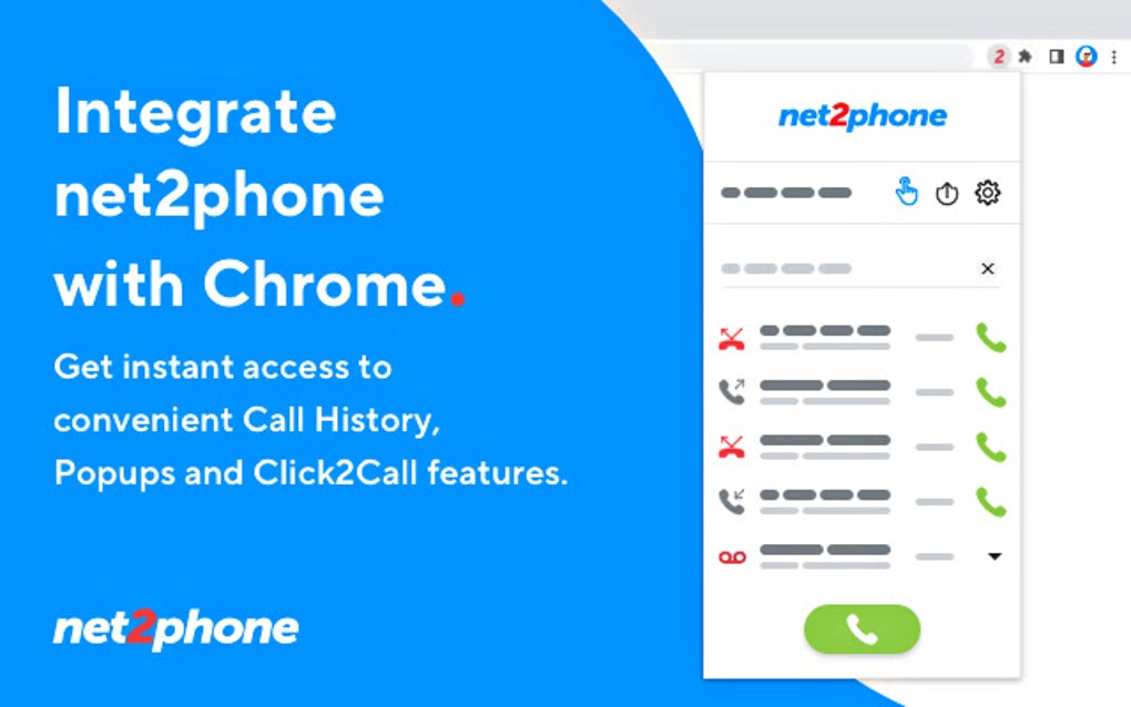 net2phone Canada for Chrome for Google Chrome - Extension Download