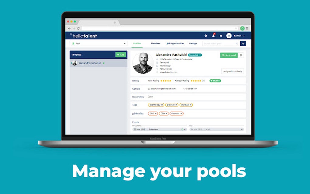 Hello Talent for Google Chrome - Extension Download