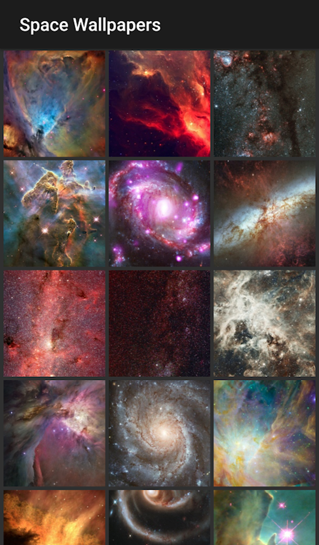 Space Wallpapers APK для Android — Скачать