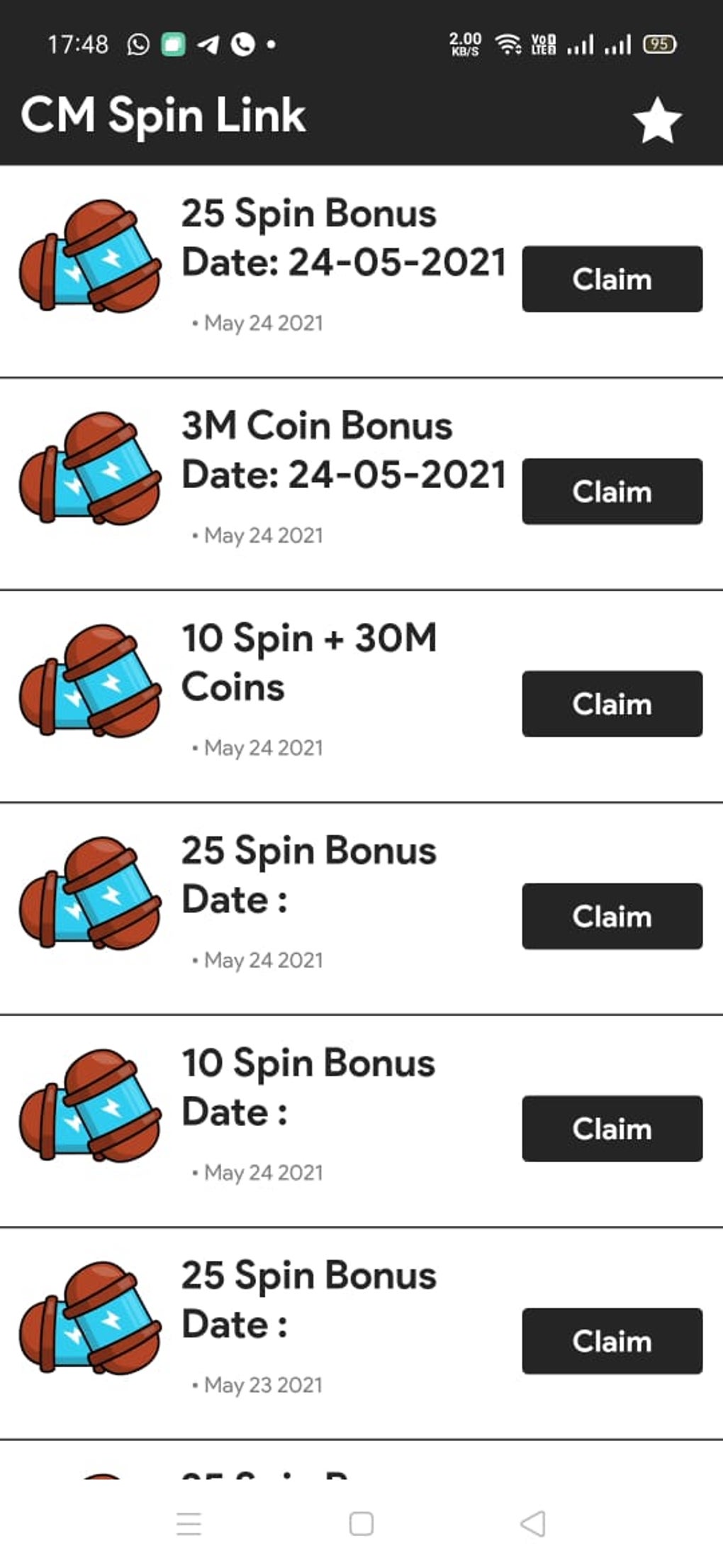 CM Spin - Daily Spin Coin Rewards for Android - Download