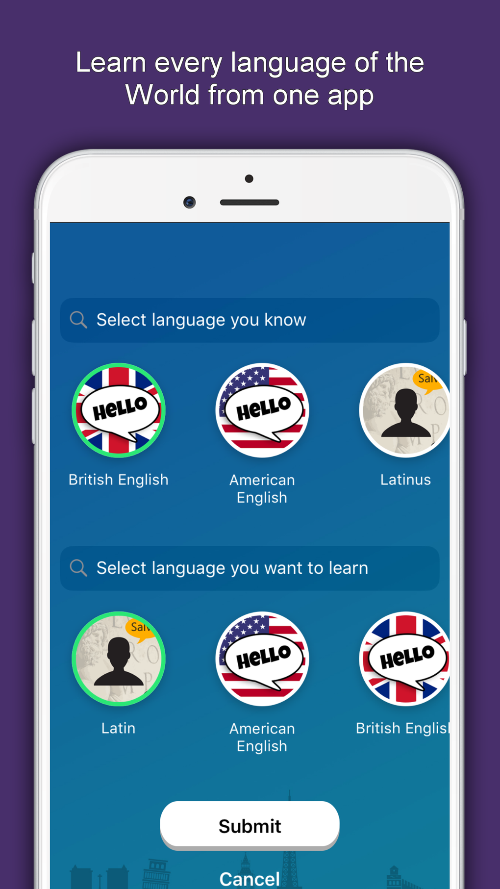 World Language Learner para iPhone - Descargar