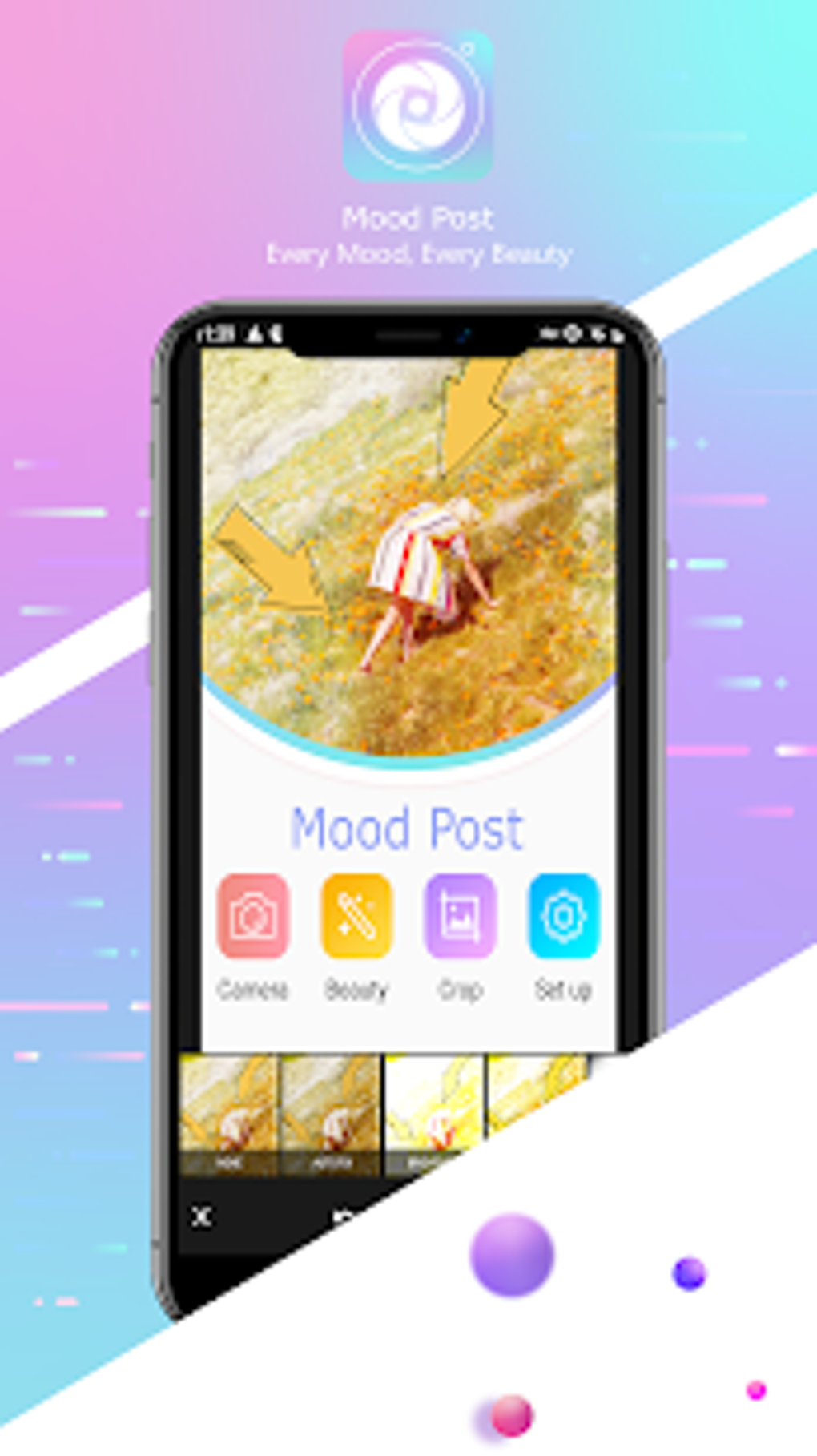 Mood Post - Photo Editor and Selfie Camera for Android - Download