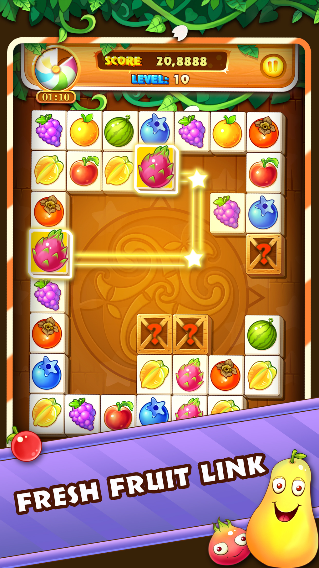 Fruit Link - Pair Match Puzzle for iPhone - Download