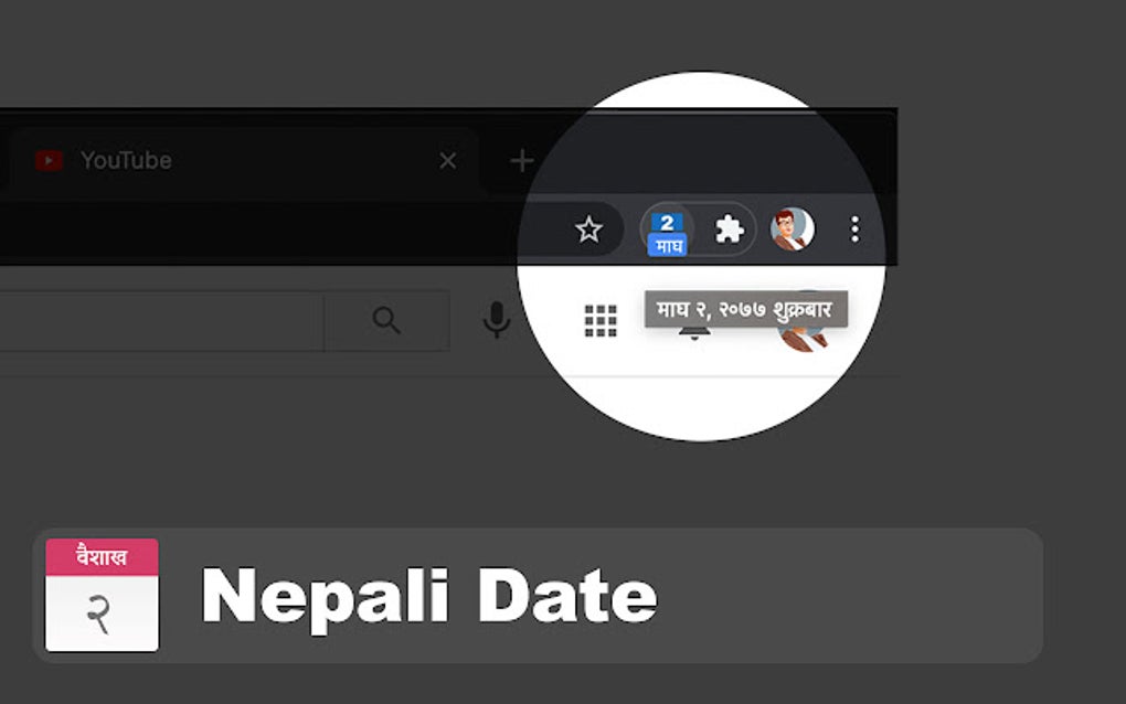 Nepali Date para Google Chrome - Extensión Descargar