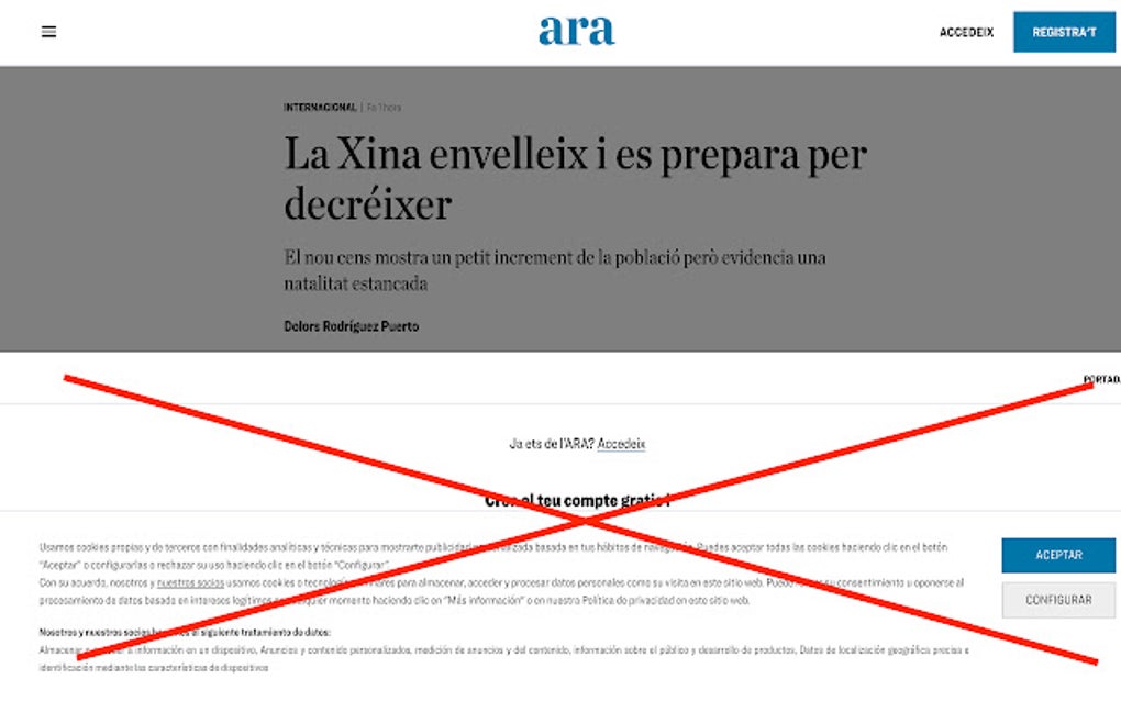 Ara.cat noticies lluires para Google Chrome - Extensión Descargar