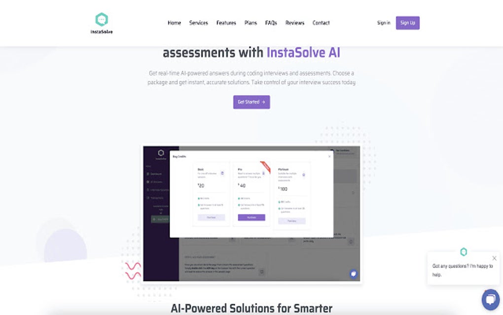 Instasolve AI Google Chrome 용 - 확장 프로그램 다운로드