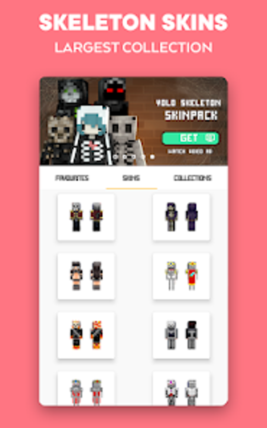 Skeleton Skins für Android - Download