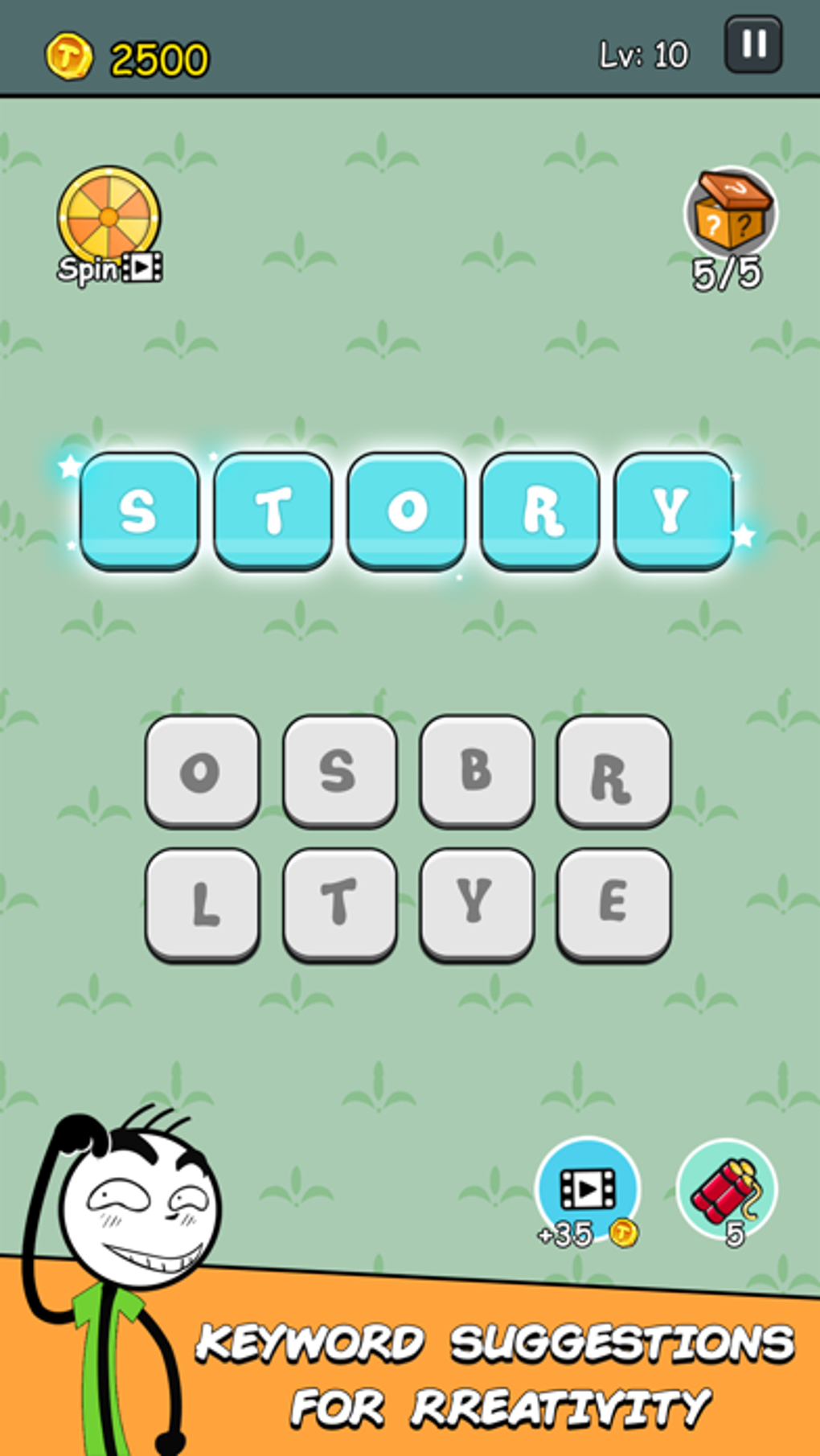 Mr Troll Story - Words Game para iPhone - Descargar