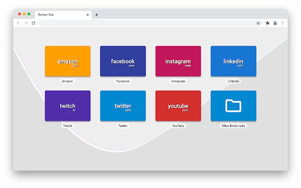 Toolbar Dial for Google Chrome - Extension Download