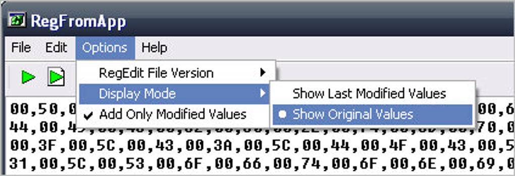 RegFromApp - Download
