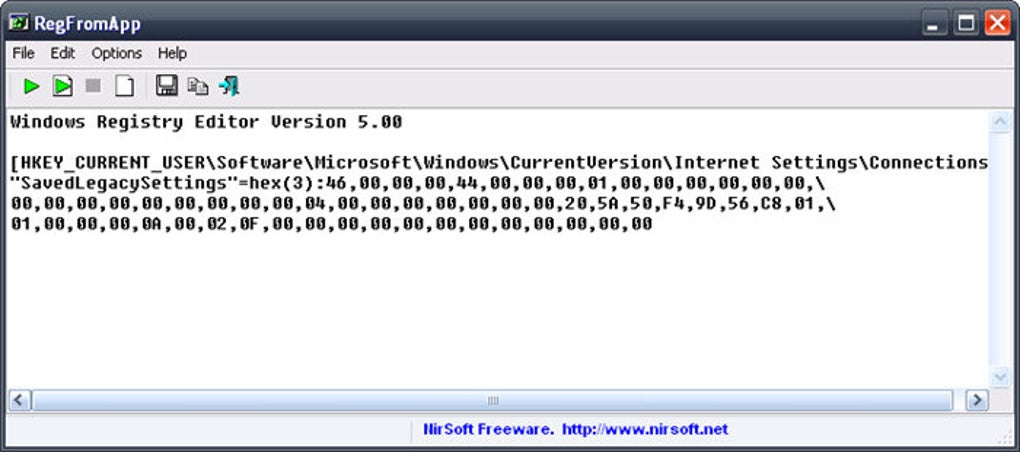 RegFromApp - Download