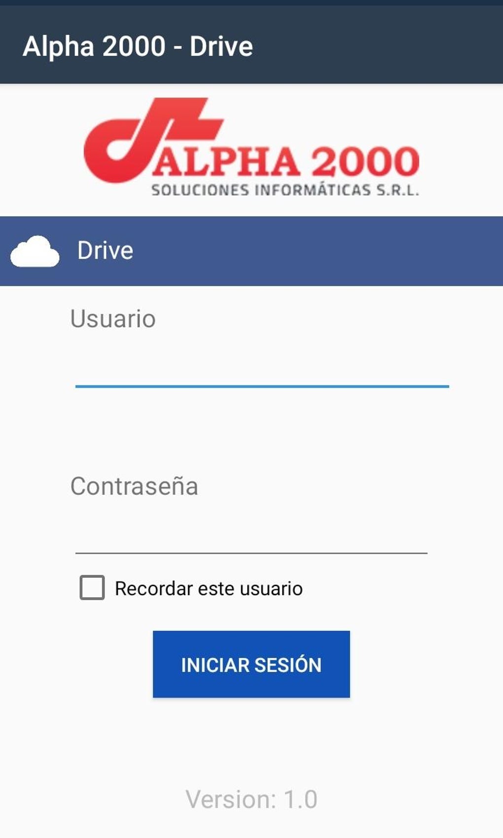 Alpha 2000 - Drive para Android - Descargar