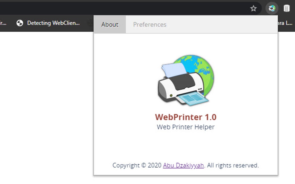 Web Printer Helper for Google Chrome - Extension Download