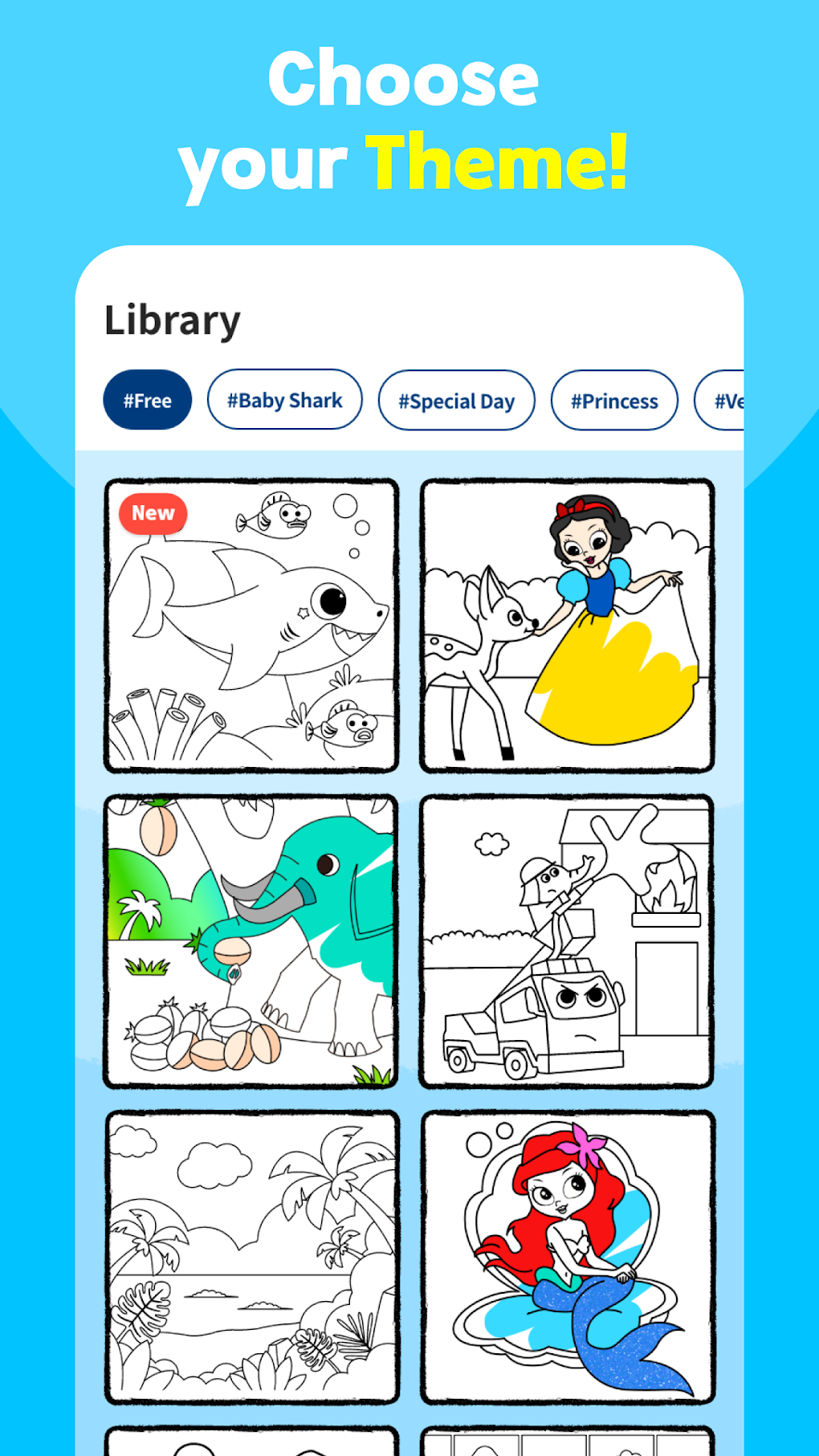 Baby Shark Coloring Book for Android - Download